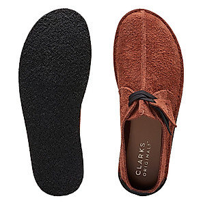 Clarks Men's Desert Trek Oxford, Mid Brown Suede, 8.5