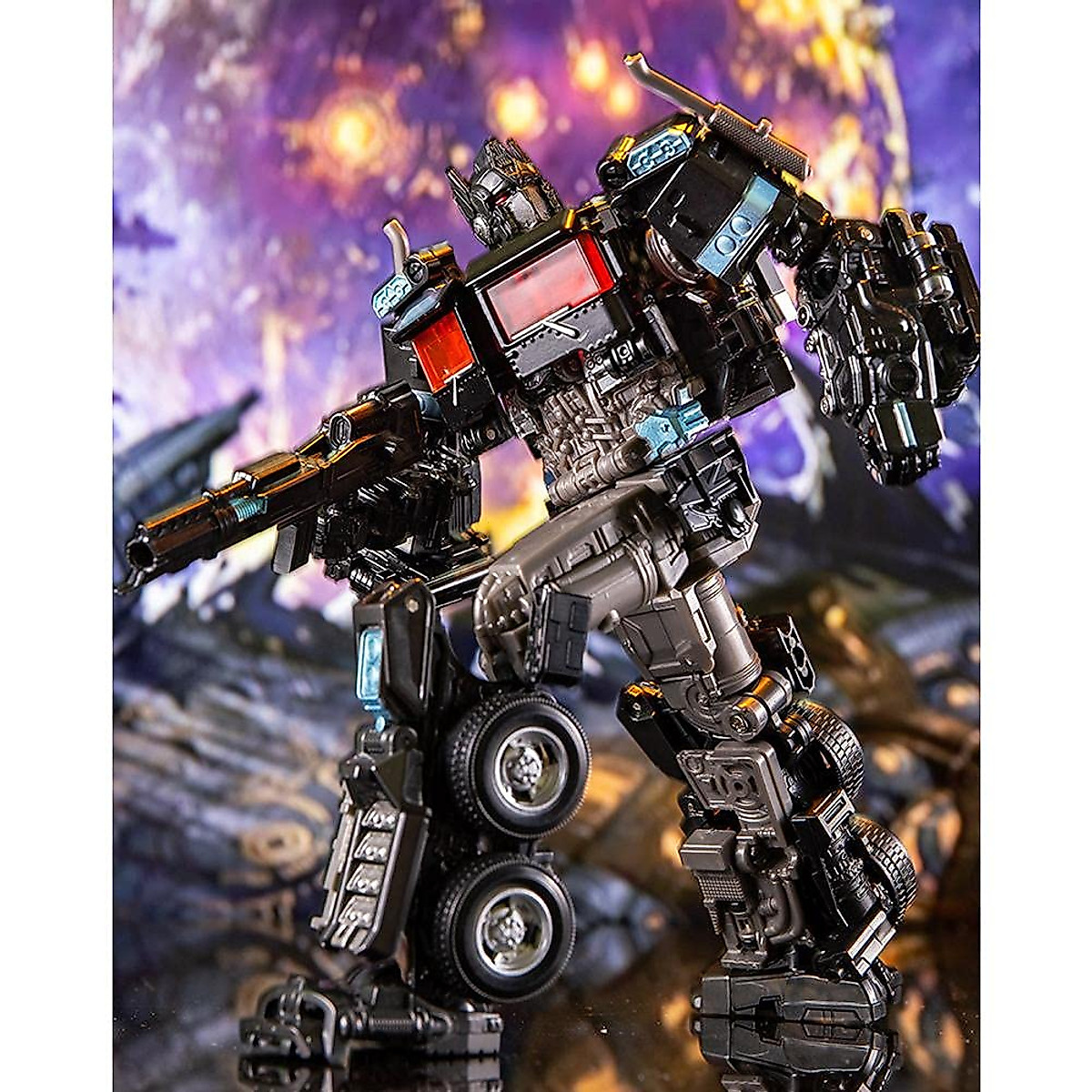 CNMF Action Figure Toys - Deformation Robot Model Toys Alloy Deformed Car Robot Toys for Kids Boys and Girls Gift