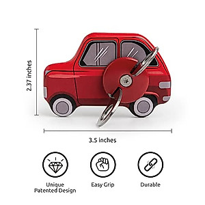 OTOTO Can Do Manual Can Opener - Handheld Can Opener Manual - Easy Grip & Durable Safety Can Opener - Fun Kitchen Gadgets Design, Kitchen Gifts - Small Easy Can Openers