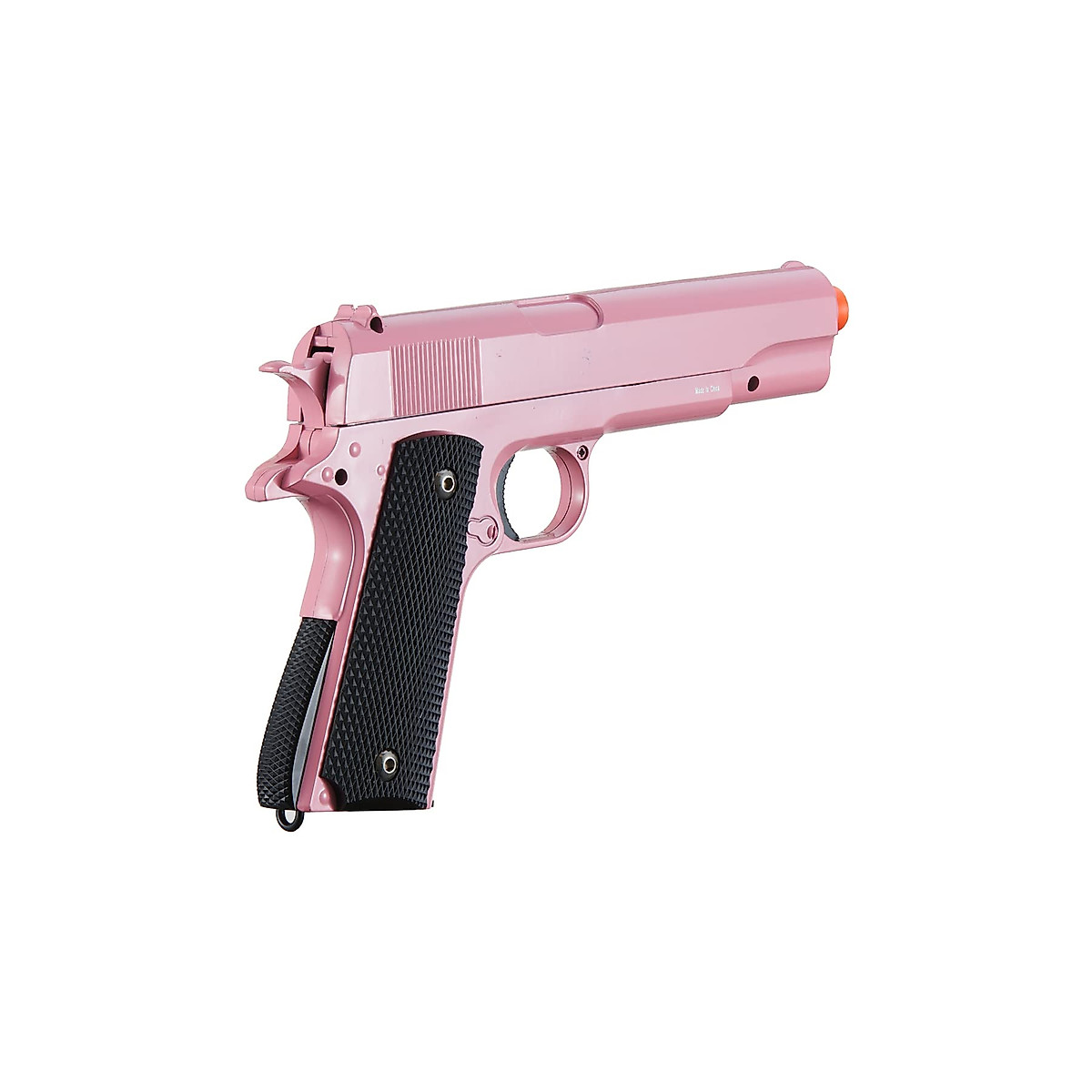 1911 Style 330 FPS Pink Metal Realistic Spring Airsoft Pistol