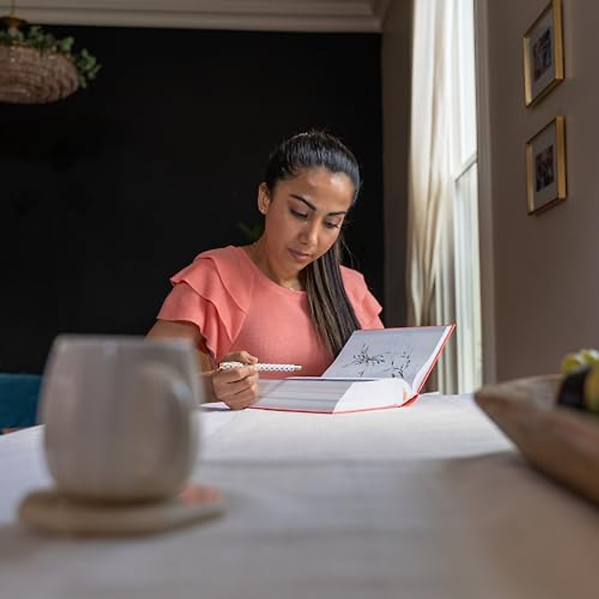 CSB She Reads Truth Bible, Poppy Linen, Black Letter, Full-Color Design, Notetaking Space, Devotionals, Reading Plans, Two Ribbon Markers, Sewn Binding, Easy-to-Read Type