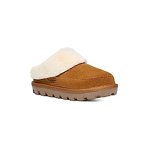 Koolaburra by UGG Women's TIZZEY Slipper, Chestnut, 8