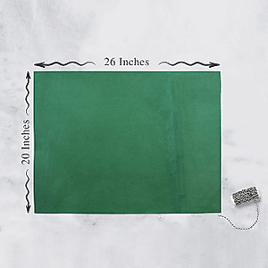 IM Customization Red and Green Christmas Tissue Paper - 30 Sheets - 20 x 26 Inches - for Christmas Gifts, Holiday Crafts, and More