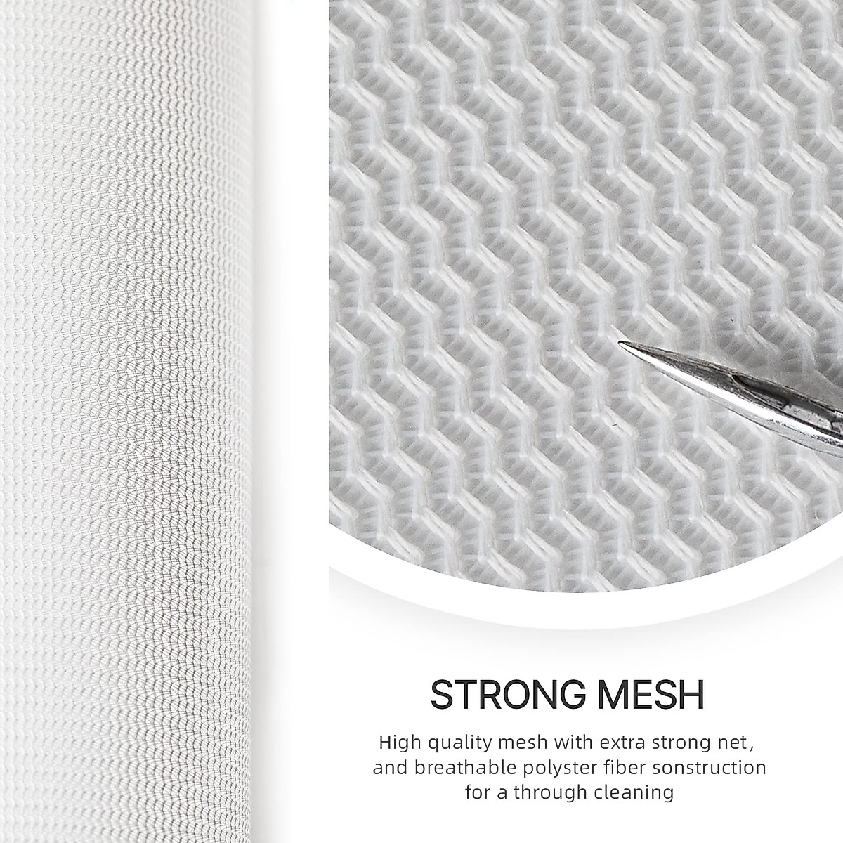 MIFNRO Large Capacity Sock Laundry Bag With Wire Construction Opening Use YKK Zipper Tote Bag Bathroom Hanging Suitable For Underwear, Socks Fine Mesh Laundry Bag 1 Blue