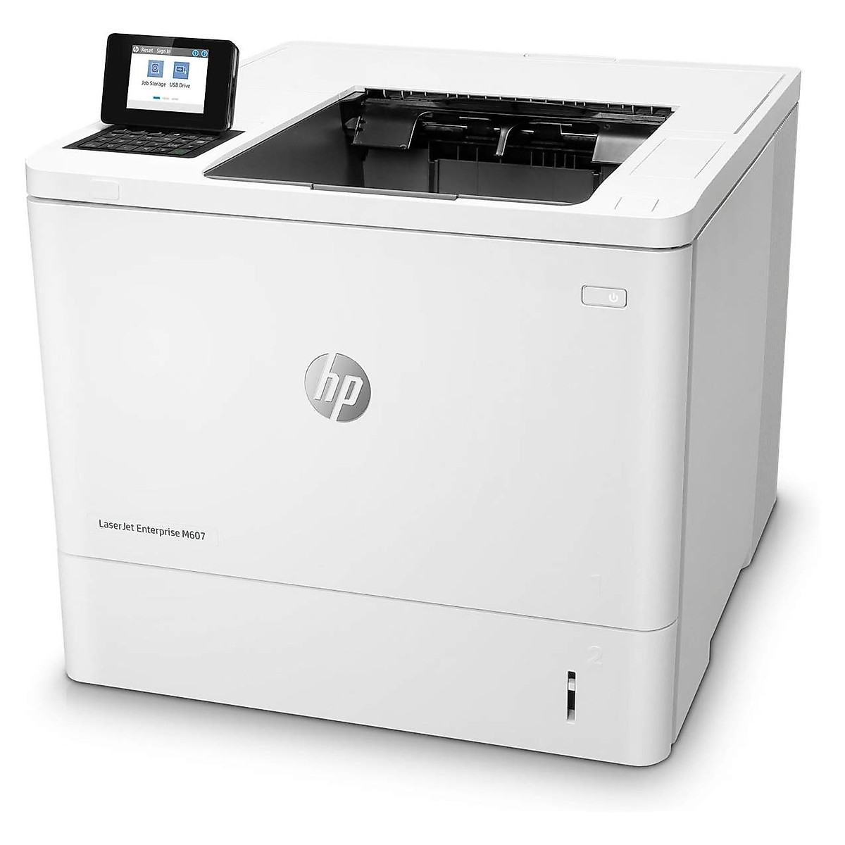 HP Laserjet Enterprise M607dn Printer (Renewed)