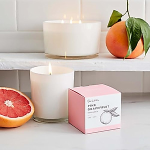 Sur La Table Pink Grapefruit Candle