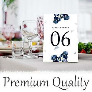 1-30 Table Numbers, Wedding Table Numbers Plus Head Table and Gift Table 32 Pieces, Double Sided Wedding Reception Table Numbers, Wedding Seating Chart, Special Event Table Number Signs 4x6.