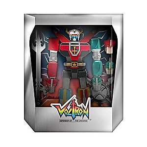 SUPER7 Voltron Defender of The Universe Super7 Ultimates Toy Deco Metallic Paint 7-Inch Collector's Action Figure VOLTW01-DOU-01