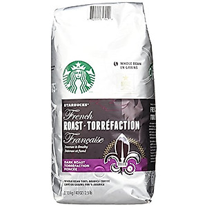 Starbucks French Roast Whole Bean Coffee, 40 Ounce