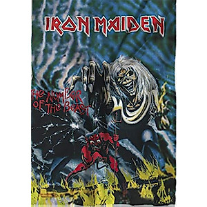 Iron Maiden - The Number of The Beast Fabric Poster 30 x 40in