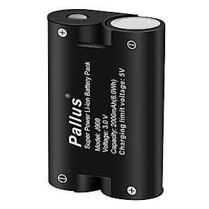 Pallus Lithium Xbox Controller Battery Pack Compatible for Xbox Series X|S/Xbox One/Xbox One S/Xbox One X Wireless Controller, 1 Pack 6000mWh Li-Ion Rechargeable Xbox Controller Battery Pack