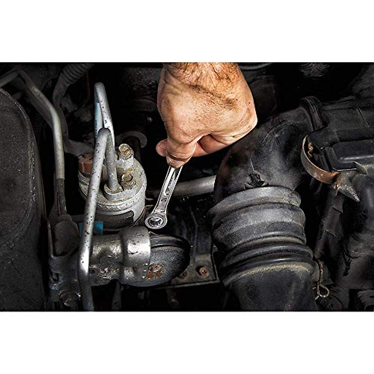 MLW48-22-9516 Ratcheting Combination Wrench Set Metric