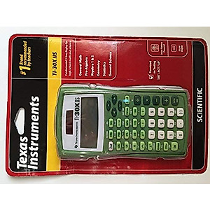 Texas Instruments TI-30X IIS 2-Line Solar/Battery-Powered Scientific Calculator, Lime Green, Model:, Gadget & Electronics Store