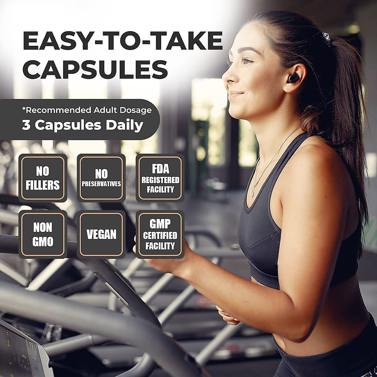 Pomona Wellness Magnesium Supplement, Extra Strength 500mg, Supports Healthy Bones, Sleep And Calm, Muscles & Teeth, Boosts Energy & Relaxation, Non-GMO, Vegan, 60 Capsules