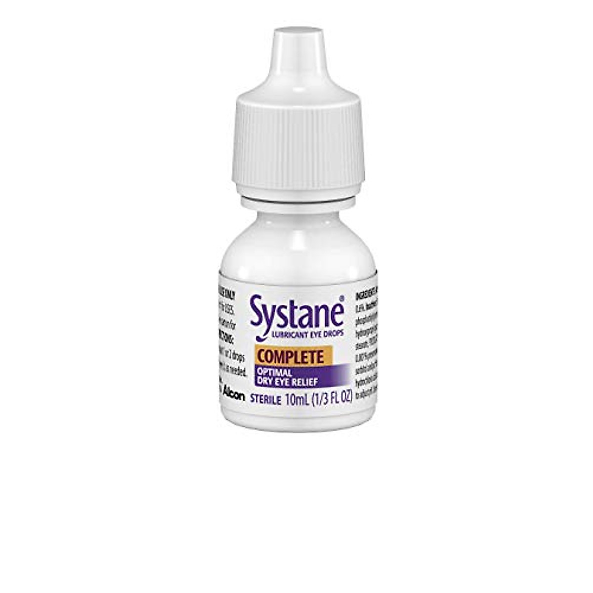 Systane Complete Lubricant Eye Drops, 0.34 Fl Oz, 2 Count (Pack of 1)