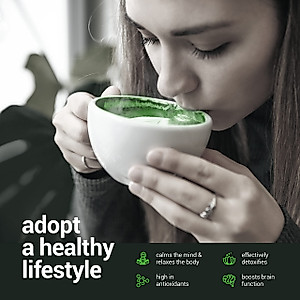 BambooWorx Matcha Whisk Set - Matcha Whisk (Chasen), Traditional Scoop (Chashaku), Tea Spoon. The Perfect Set to Prepare a Traditional Cup of Japanese Matcha Tea, Handmade from 100% Natural Bamboo