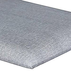 Art3d Padded Bed Headboard for Queen/Twin/King/Full-Removable-Sized 31.5x11.8inches Pack of 8pcs-Gray, Upholstered Wall Panels for Interior Wall Decor