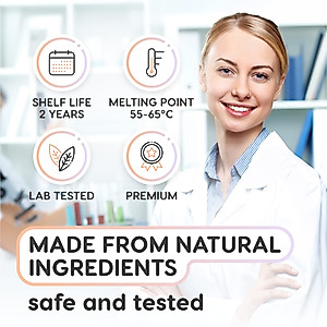 Essencetics 10 LB - Shea Butter Melt and Pour Soap Base - SLS and SLES Free - Premium Glycerin Soap Base for Soap Making - Use with Soap Making Supplies - (10 Pound)