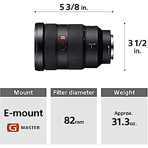 SONY FE 24-70mm f/2.8 GM Lens (Renewed)