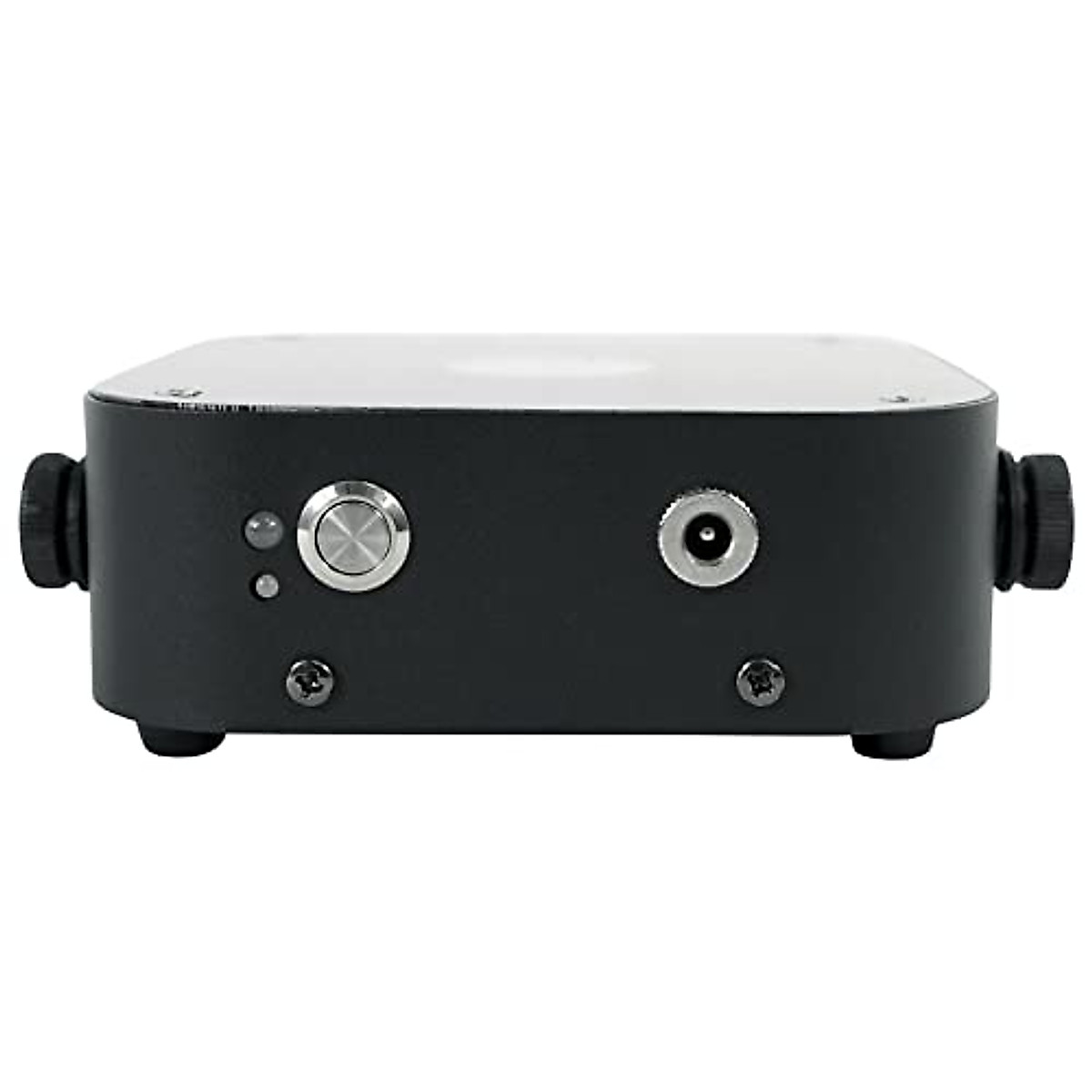 Rockville Mini RF1 V2 Black Recharegable Wash Light, RGBWA+UV, 12 Watts,| 4-Channel RF with Incldued Remote, 15 Hours Battery Life, Perfect for Parties, DJs, Events