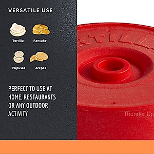 Thunder Up Tortilla Keeper, Tortilla Holder with Lid, Tortilla Warmer Container, Tortillero, Insulated Tortilla Warmer Ideal to Storage and Keep Warm Burrito, Pancake, Taco, Microwave Tortilla Warmer