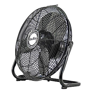Air King 3 Speed 1/6 HP 120 Volt 20 Inch Enclosed Pivoting Floor Fan 9220