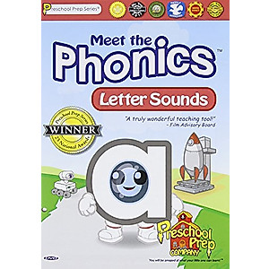 Meet the Phonics - 3 DVD Boxed Set (Meet the Letter Sounds, Meet the Digraphs & Meet the Blends)