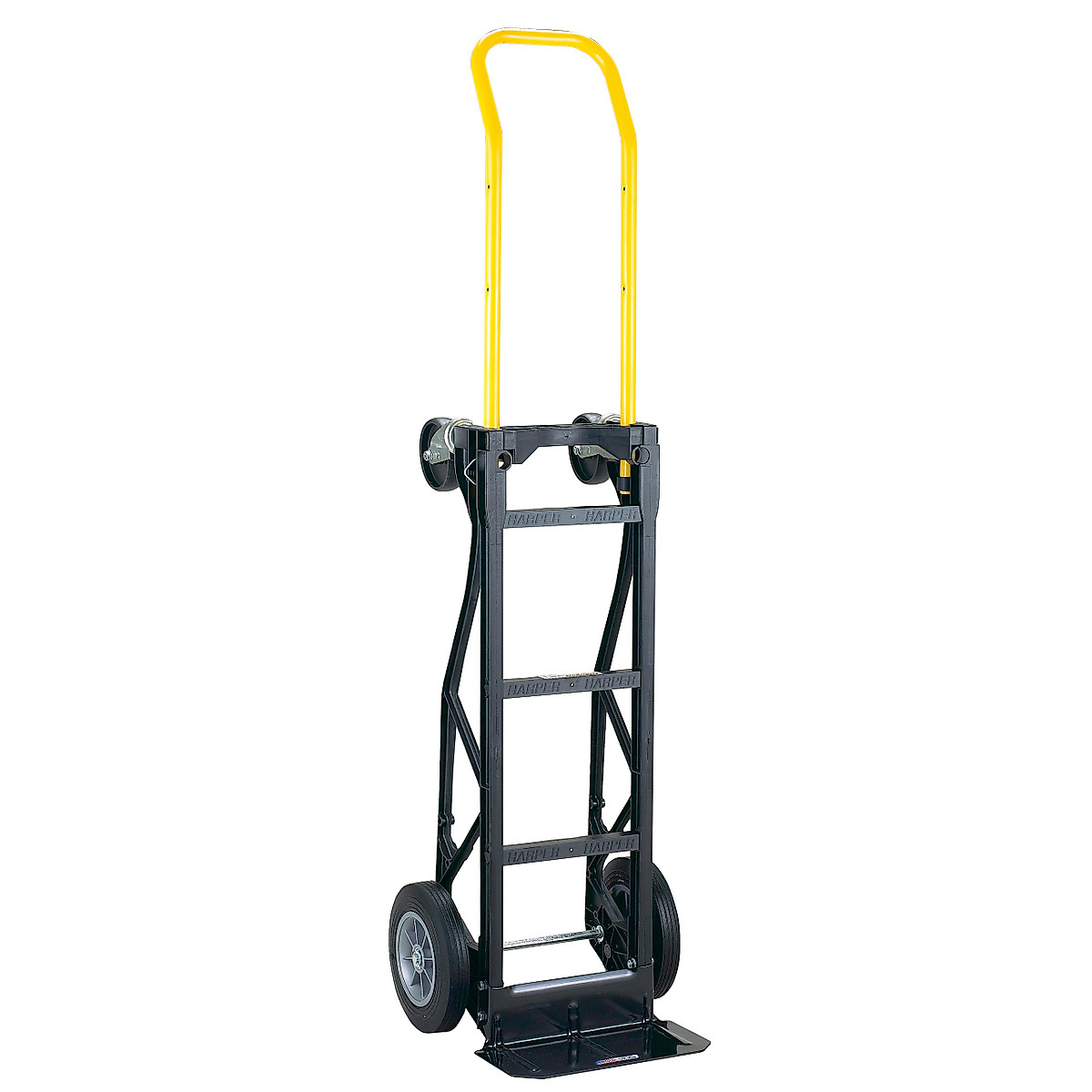 Harper Trucks 700 lb Capacity Convertible Hand Truck and Dolly Bundle with Wen 1320 lbs Furniture Dollies (2 Pack)