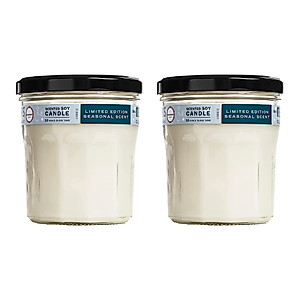 Mrs Meyer's Clean Day Snow Drop Candle, 7.2 Ounce (Pack of 2)