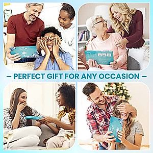 CalmNFiz Shower Steamers Aromatherapy Gift Set- 8 Pack Bath Bombs Gift for Mom with Essential Oil for Home SPA, Self-Care, Relaxation - Mother's Day, Birthday Gifts for Women Who Have Everything