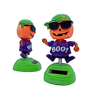 signmeili Solar Car Shaking Head Decoration Car Dashboard Dancing Toy，Desktop Embellishment Car Accessories Dashboard Decorations for Tables, Balconies and Car Interior