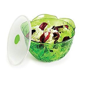 Plastic Snips Saver Salad Keeper 4 Liters, Green, One Size