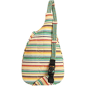 KAVU Mini Interwoven Rope Bag Sling Pack - Aloha Stripe