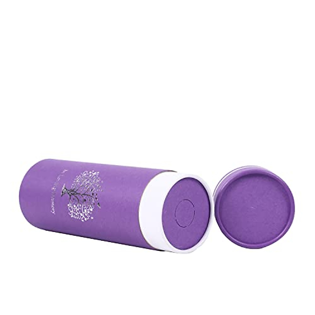 50 lbs Small Tree of Life Eco Scattering Urns – Biodegradable Scatter Tube for Ashes - Cremation Urns for Human Ashes - Urns for Ashes Male Female (Purple Tree(Set of 1))