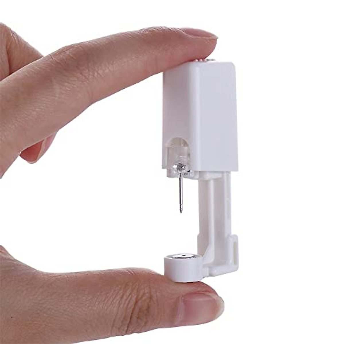 2pcs Self Ear Piercing Tool,Self Ear Piercing Gun Earring Disposable Piercing Kit,Safety Ear Piercing Gun Kit Tool (G)