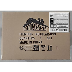 MALACASA Serving Bowls, 114 OZ(10") Extra Large Salad Bowls Set of 2, Porcelain White Serving Bowls for Salad, Soup, Pasta and Dinner, Large Ceramic Bowl Set for Entertaining, Series REGULAR