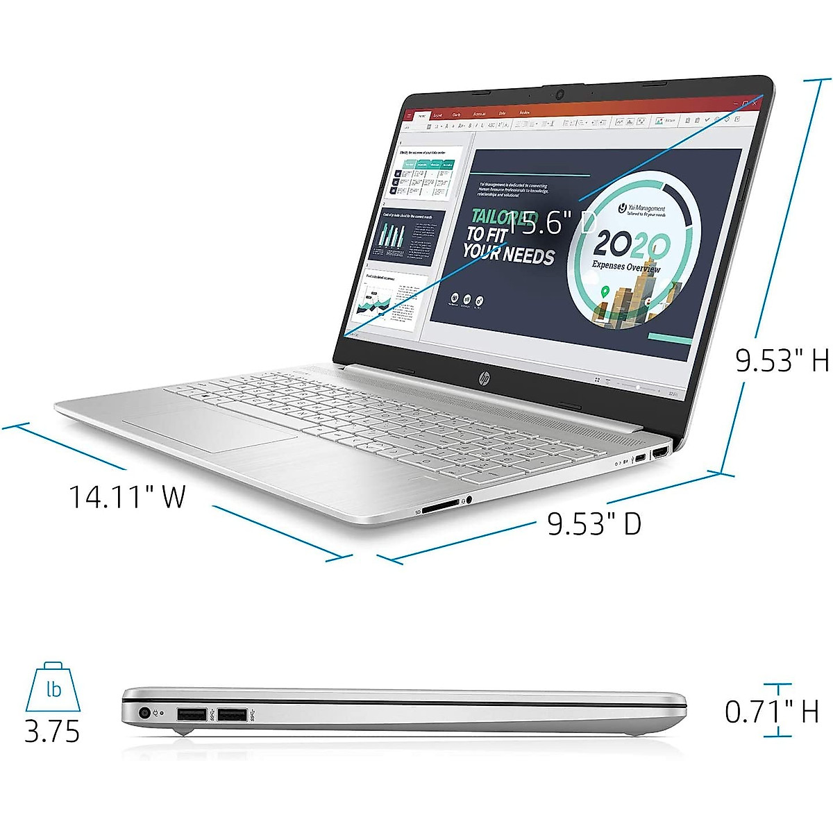 HP Newest 15.6 FHD IPS Flagship Laptop, 11th Gen Intel 4-Core i5-1135G7(Up to 4.2GHz, Beat i7-1060G7), 16GB RAM, 512GB PCIe SSD, Iris Xe Graphics, Bluetooth, WiFi, Win11.ELMTech