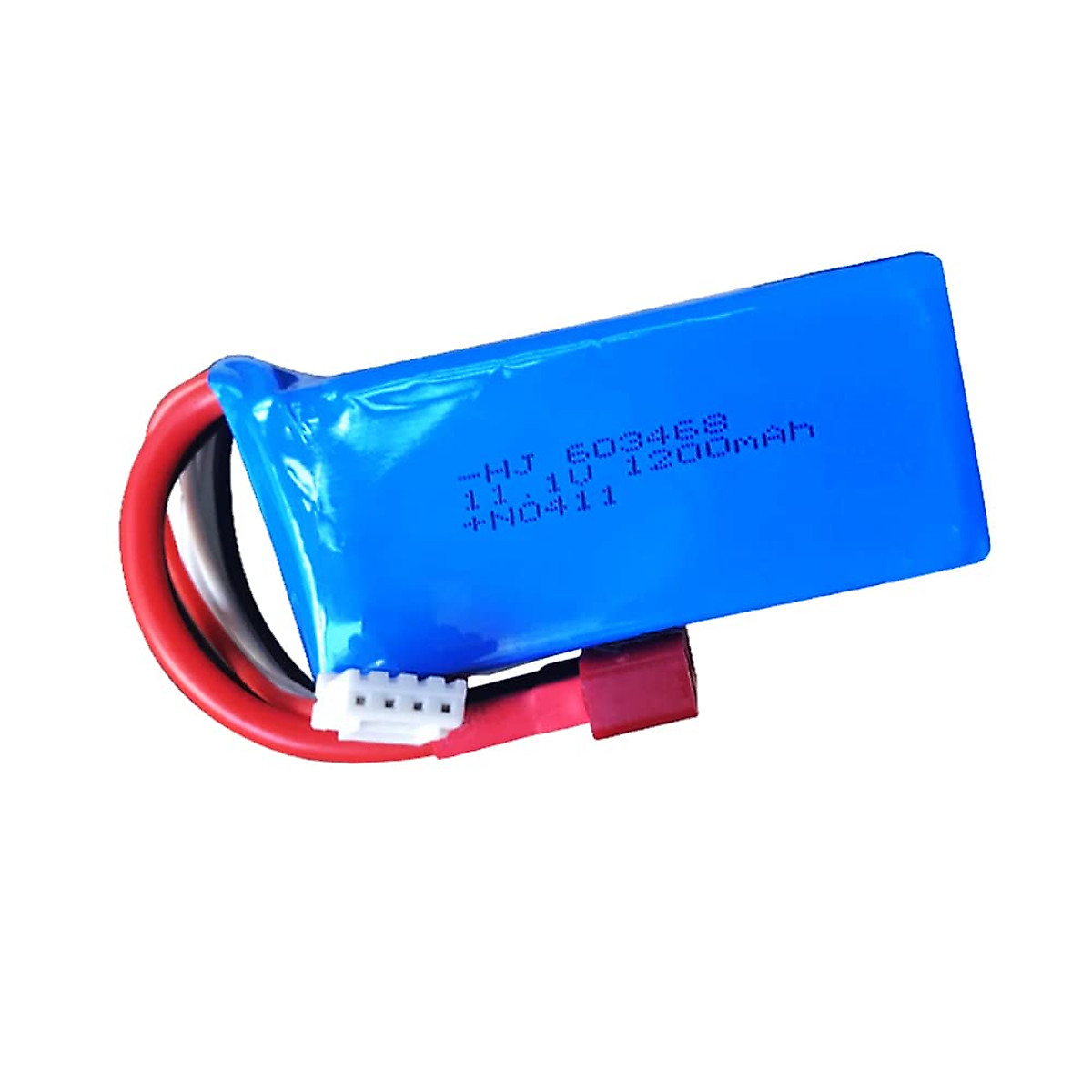 LIZHOUMIL 11.1v 1200mah Lithium Battery with T Plug Compatible for Wltoys Wl915-a High Speed Vehicle F1 Racing Boat Parts RC Battery 1200MAH
