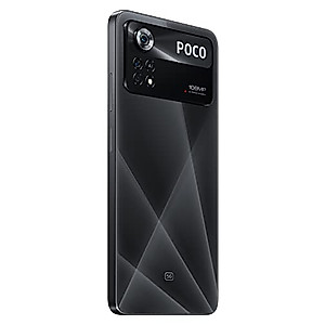 Poco X4 Pro 5G 128GB 6GB Factory Unlocked (GSM Only | No CDMA - not Compatible with Verizon/Sprint) Global Version - Laser Black