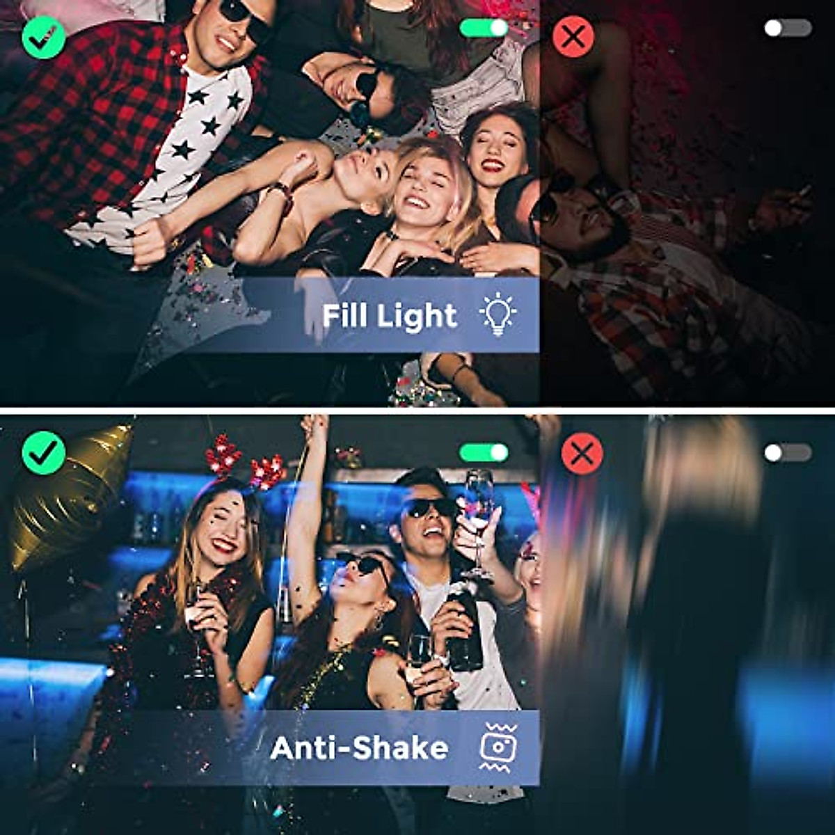 TOBERTO HD 1080P Digital Camera, 36MP 16X Digital Zoom Vlogging Mini Camera with LCD, Digital Point and Shoot Camera Video Camera, for Kids Students Beginners Beauty Face (Silver)