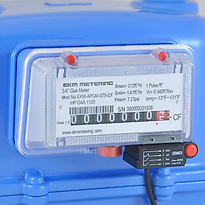 3/4" Gas Meter - Aluminum, Pulse Output