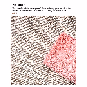 Crestlive Products Patio Chaise Lounge Set, 2PCS Outdoor Aluminum Lounge Chairs with 1PC Side Table, Adjustable Five-Position Recliner for Beach Pool Sunbathing Lawn, Yard (Beige)