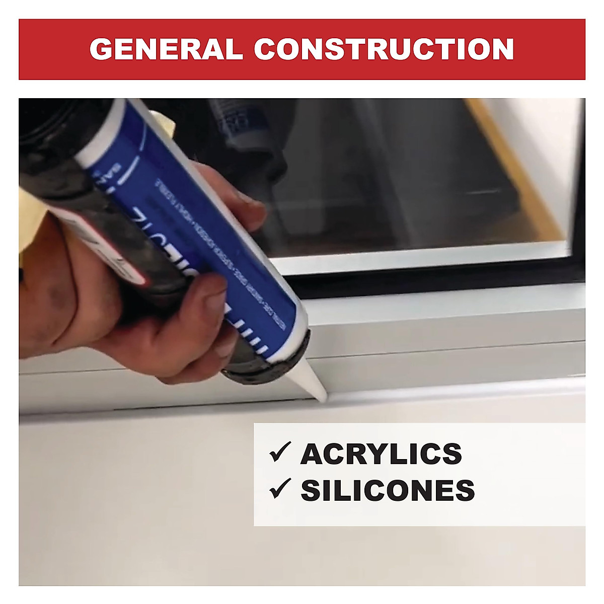 Albion Engineering R6BQ Viper Line Manual Barrel Ratchet Cartridge Caulking Gun, 1 Quart, 6:1 Drive