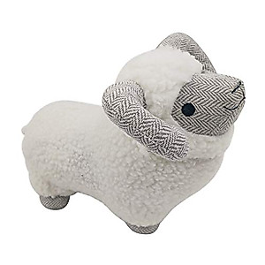 Fabric Animal Door Stopper Decorative Doorstops Goat Lover Gifts Book Stopper Wall Protectors Anti Collision