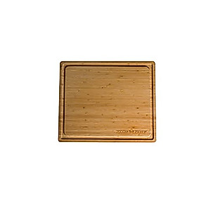Camp Chef Bamboo Cutting Board - Wood Cutting Board for Kitchen Accessories & Outdoor Cooking - Perfect for Cutting Meat, Veggies, Cheese & More - 14" x 16"