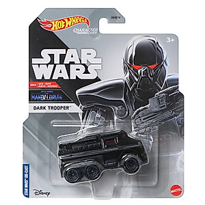 Hot Wheels Star Wars Die-cast Character Cars The Mandolorian Series Dark Trooper