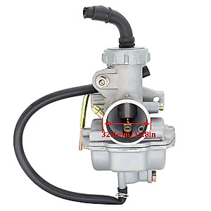 PZ20 Carburetor Replacement for Kazuma Baja 50cc -125cc TaoTao 110B NST SunL Chinese Quad 4 stroke ATV 4 wheeler Go kart Dirt Bike CRF50F XL75 CRF80F XR50R with 35MM Air Filter +Inlet Pipe Manifold