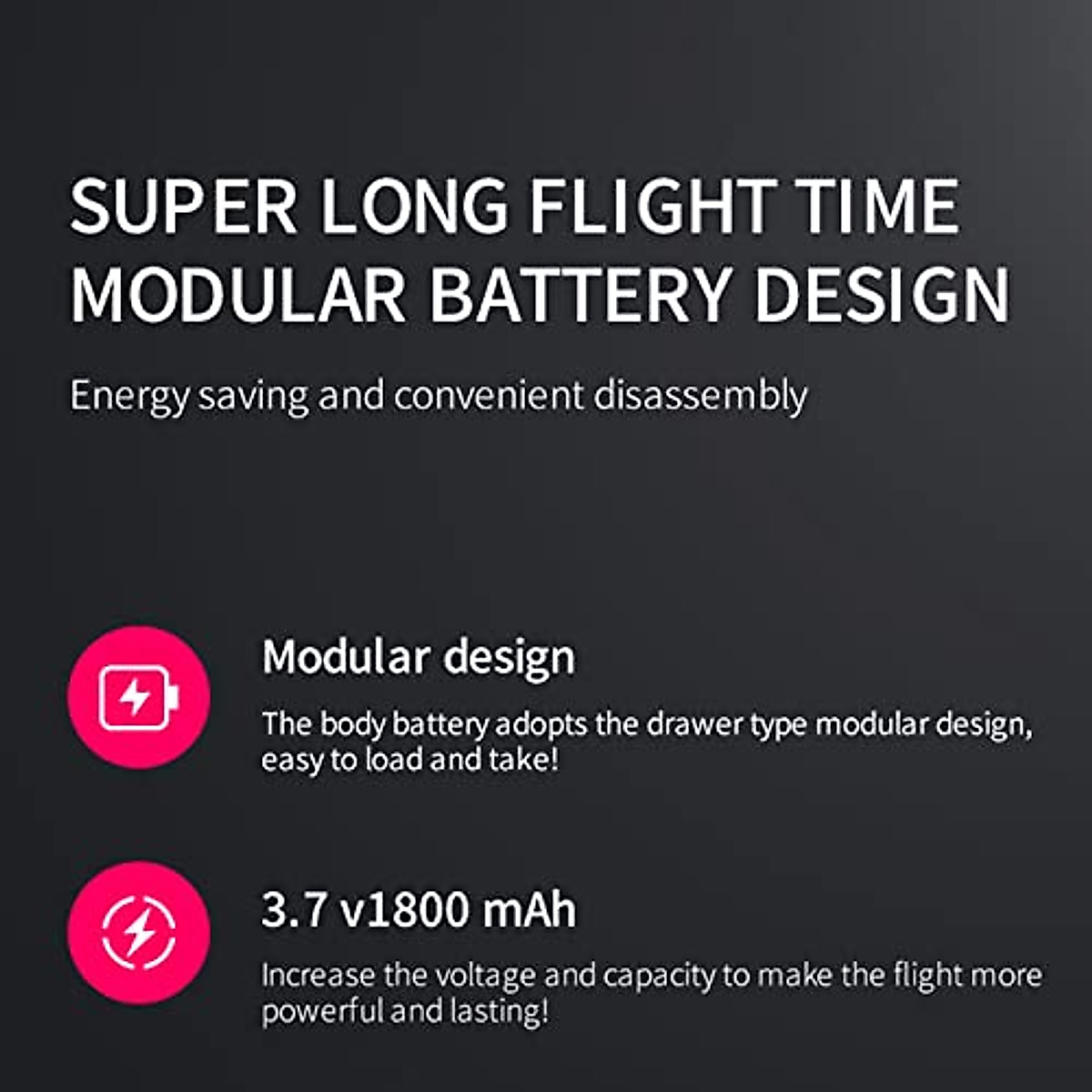 Mini Drone with Dual 4K HD FPV Camera Christmas New Year Birthday Gifts for Boys Girls, Remote Control Toys One Key Start Speed Adjustment Headless Mode, Quadcopter 40 Mins Long Flight (Black)