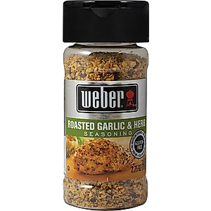 Weber Roasted Garlic & Herb Seasoning, 2.75 Ounce Shaker