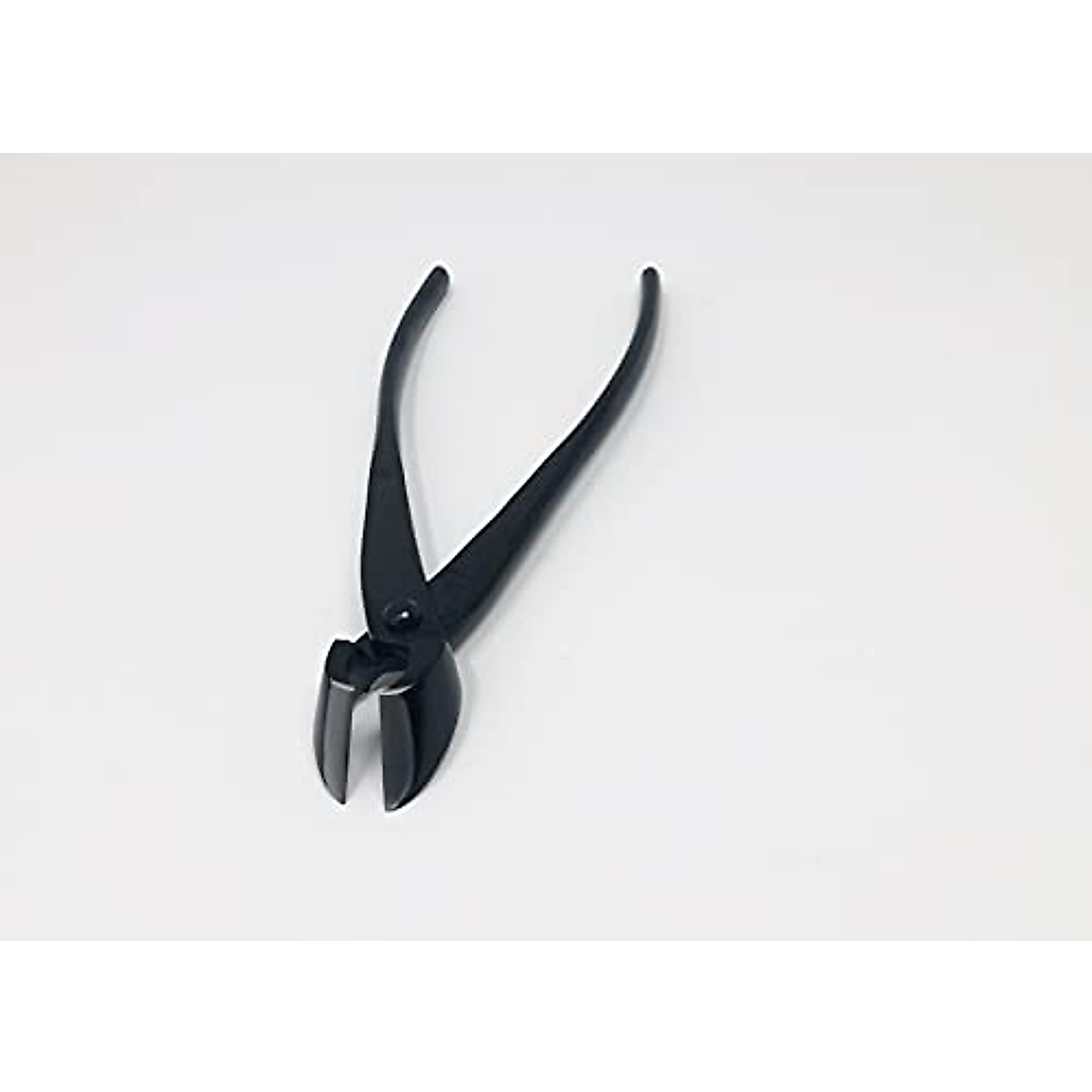 U-nitt 4-pc Bonsai Tool Set/House Plant Shears Black Carbon Steel: Concave Cutter; Knob Cutter; Wire Cutter; Basic Shears: in a Leather Case